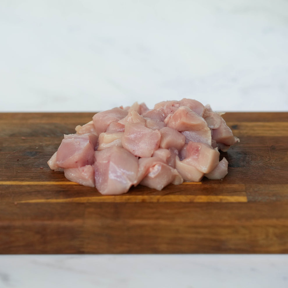 Sladesdown Chicken Diced – Sladesdown Farm